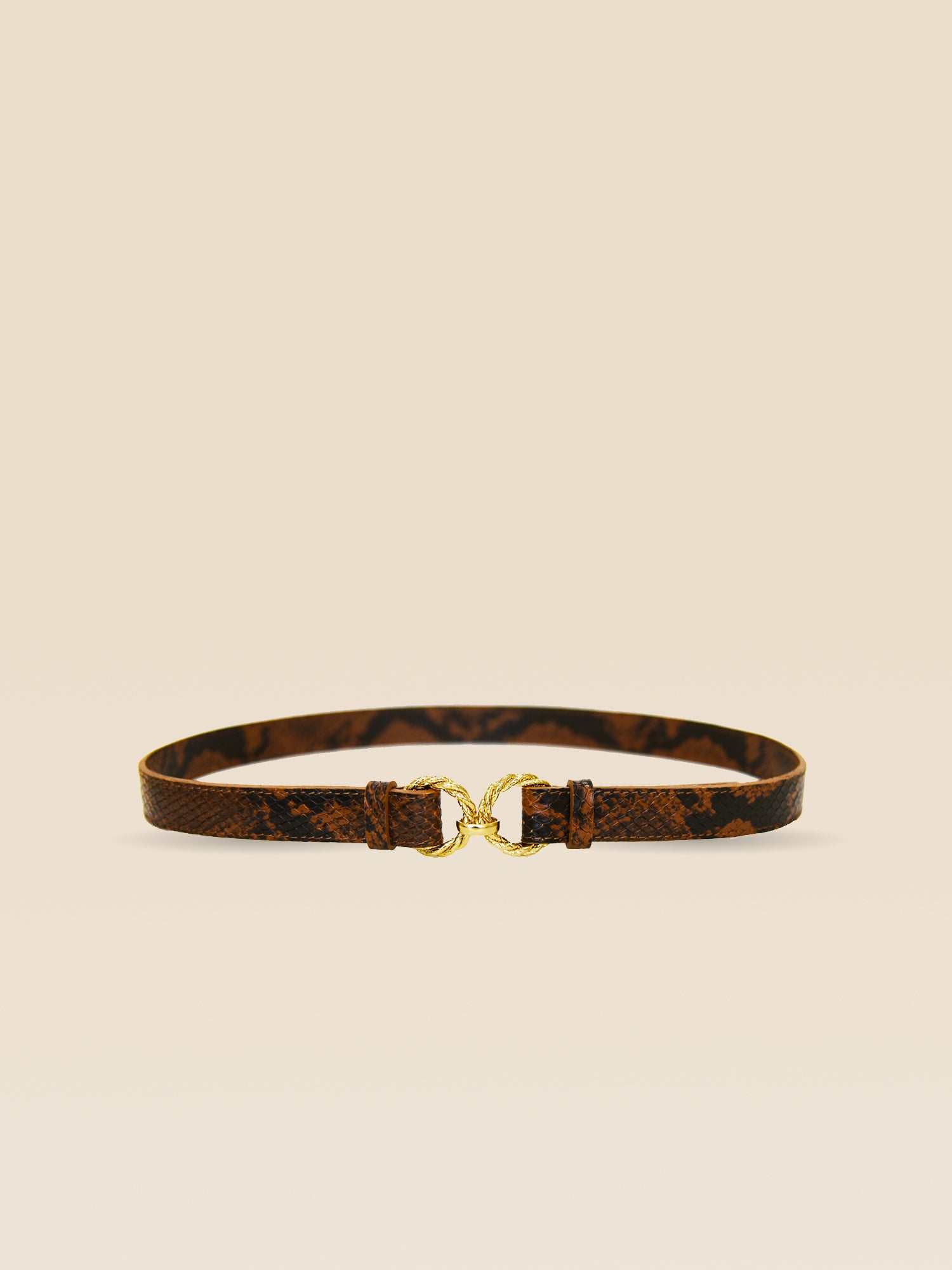 AIMÉE PYTHON BELT – Fauvette Paris